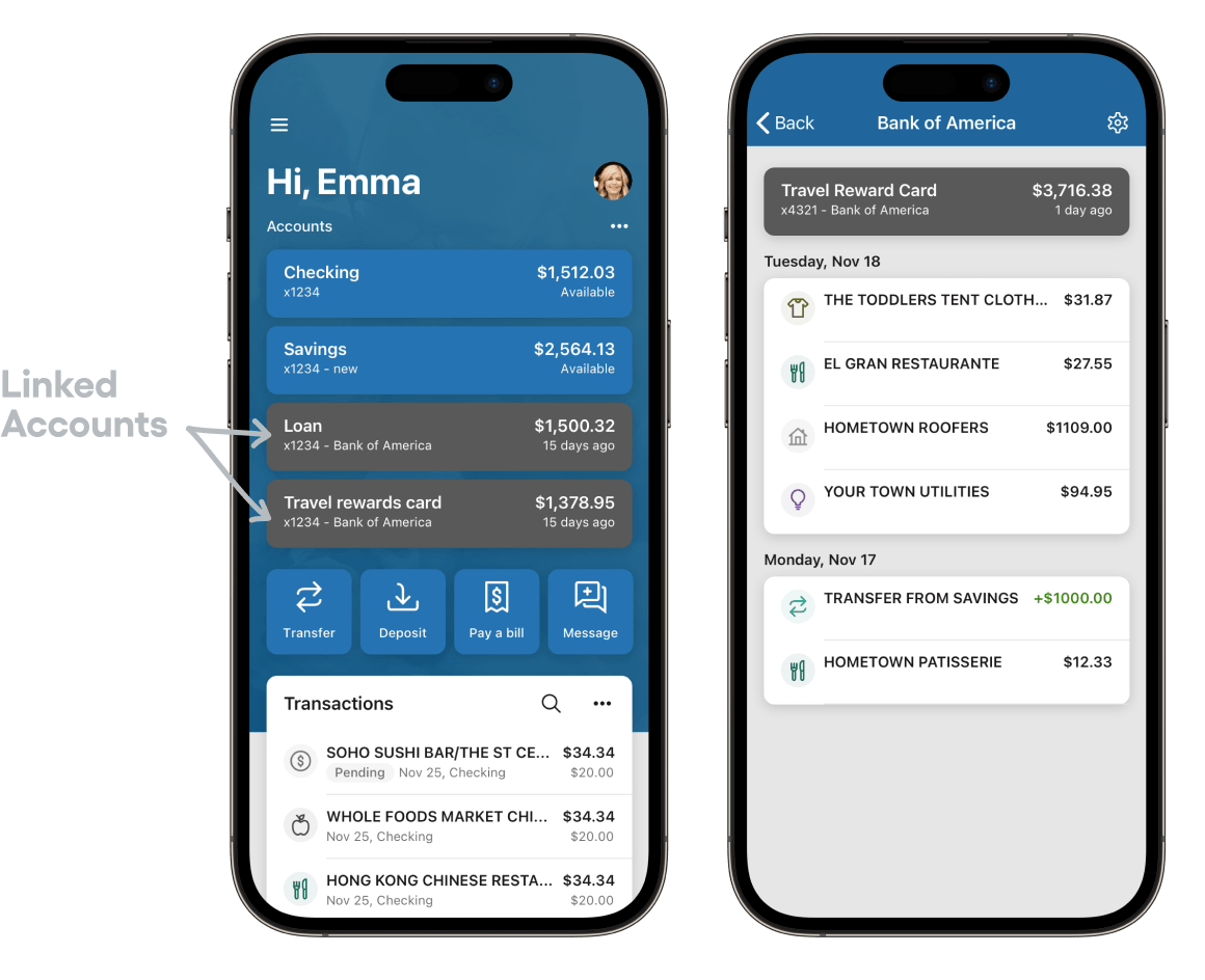 Connected Accounts | Banno