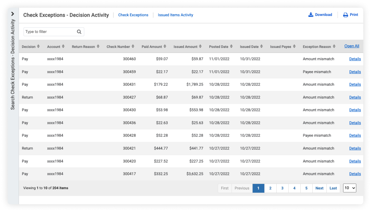 Treasury Management | Banno